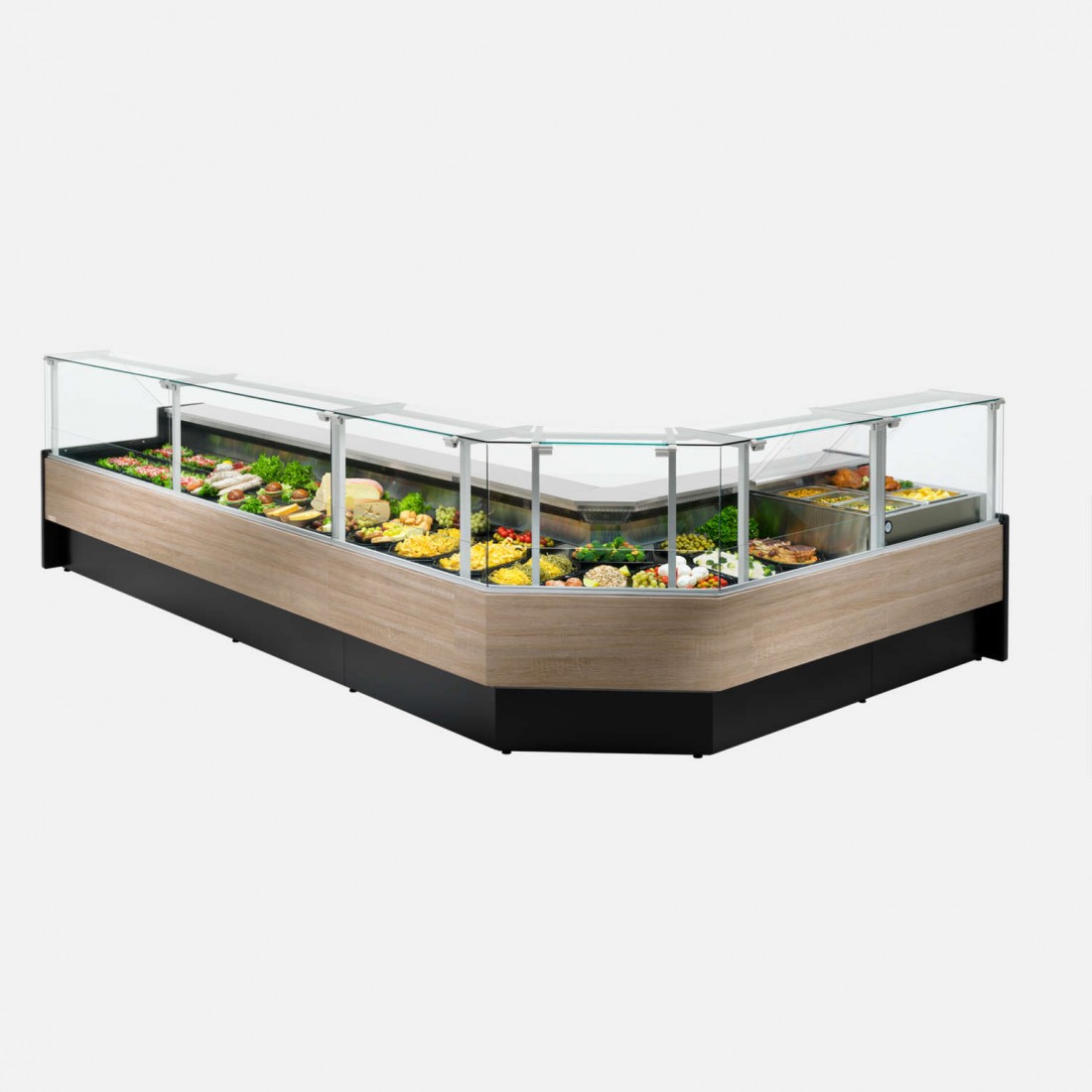 Zoin Serve Over Display Counter Butcher | Food Display Fridge | Cool Expert