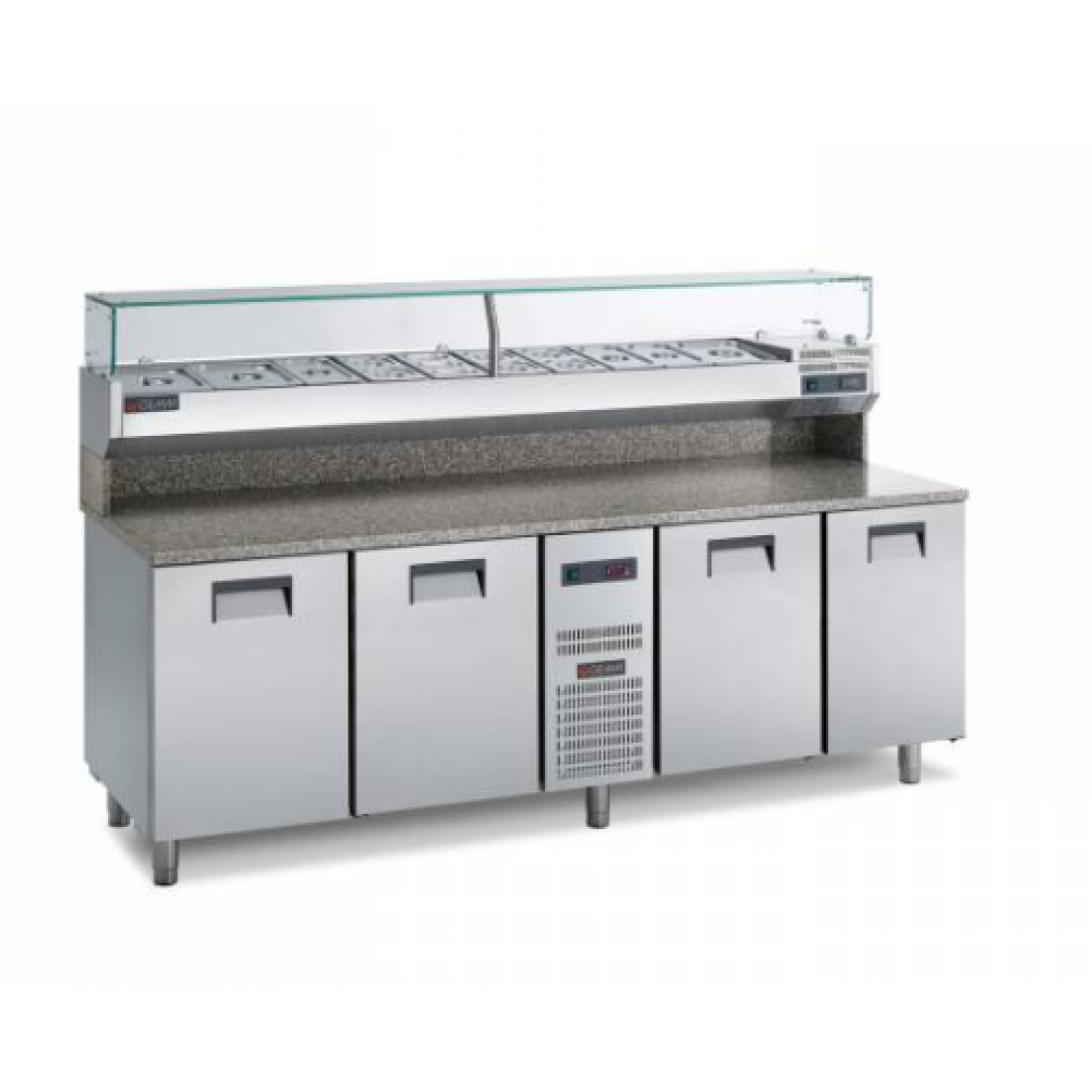 Pizza Prep Counter Gemm PC270 | Pizza Preparation Counters UK