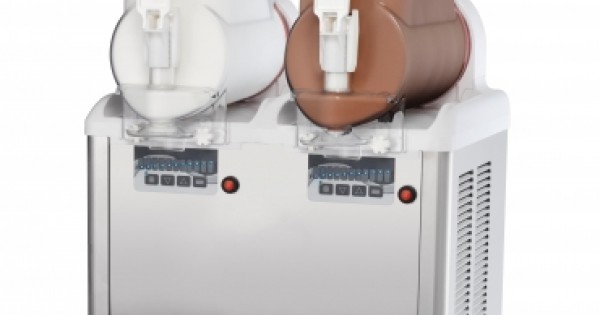Commercial Soft Ice Cream Machine | Twin Canister Frozen Yogurt ...