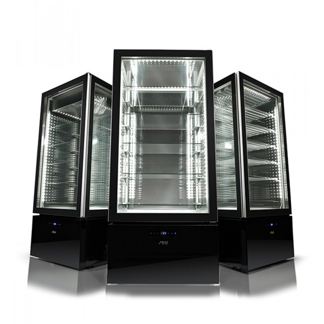 Chocolate Glass Door Fridge KC8QA | Refrigerated Chocolate Display UK